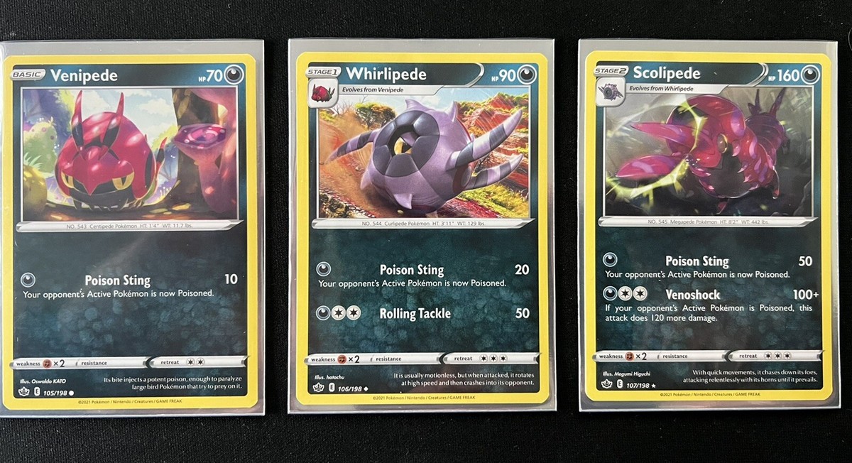 Pokemon Scolipede Evolution