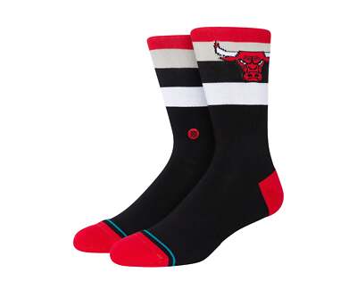 Stance x NBA Bulls ST Crew Red/Black Socks A555C22BUL-RED | eBay