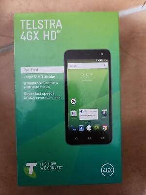 ZTE TELSTRA 4GX HD PHONE 8GB NEW (A475) (BLACK) #3504NSB | eBay Australia