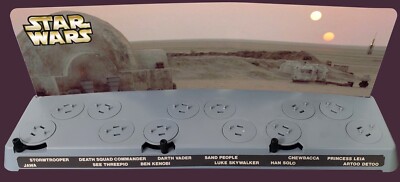 STAR WARS Vintage Action Figure Display Replacement Background. Lars ...