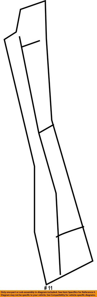 GM OEM 19-23 Silverado 1500 LD Front Door Door Components-Front W'strip ...