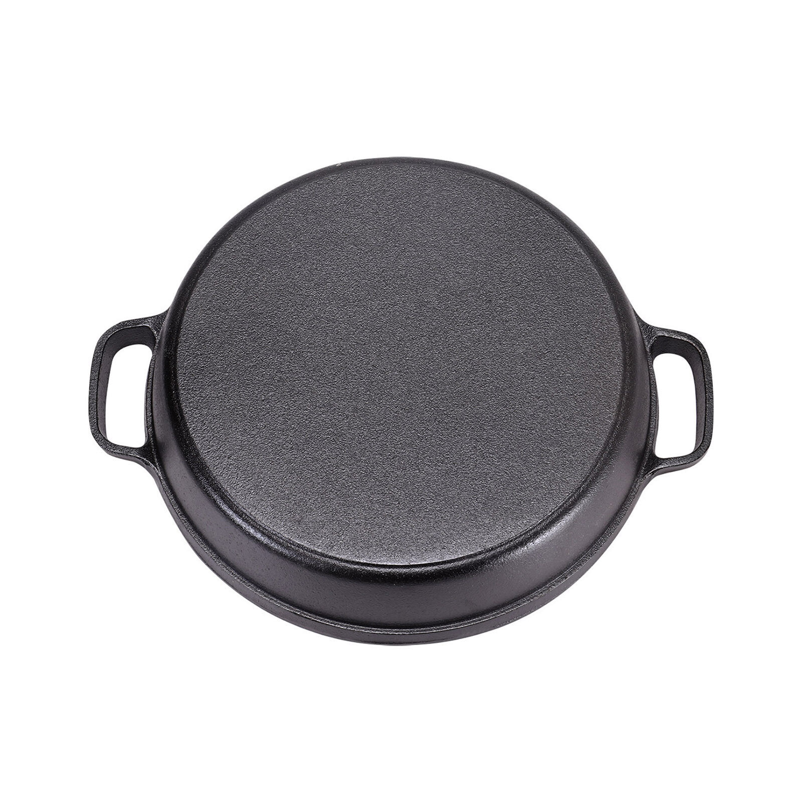 Home Frying Pan Grill Skillet Non Stick Griddle Pot Cast Iron with ...