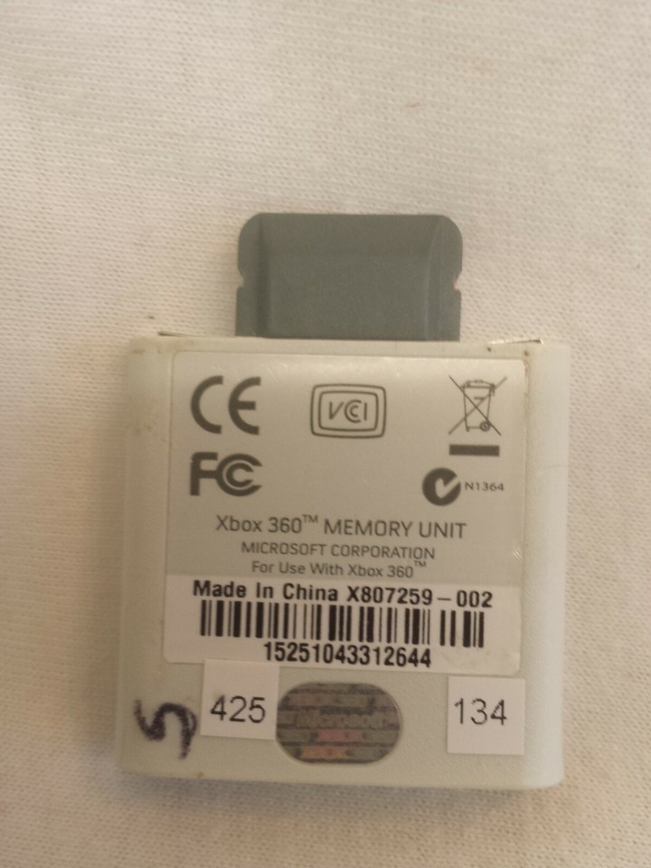 XBOX 360 64MB MEMORY UNIT | eBay