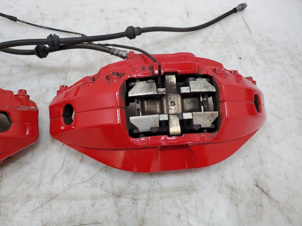 21-25 OEM BMW G05 X5 Front Rear M SPORT Brake Calipers Red High Gloss ...