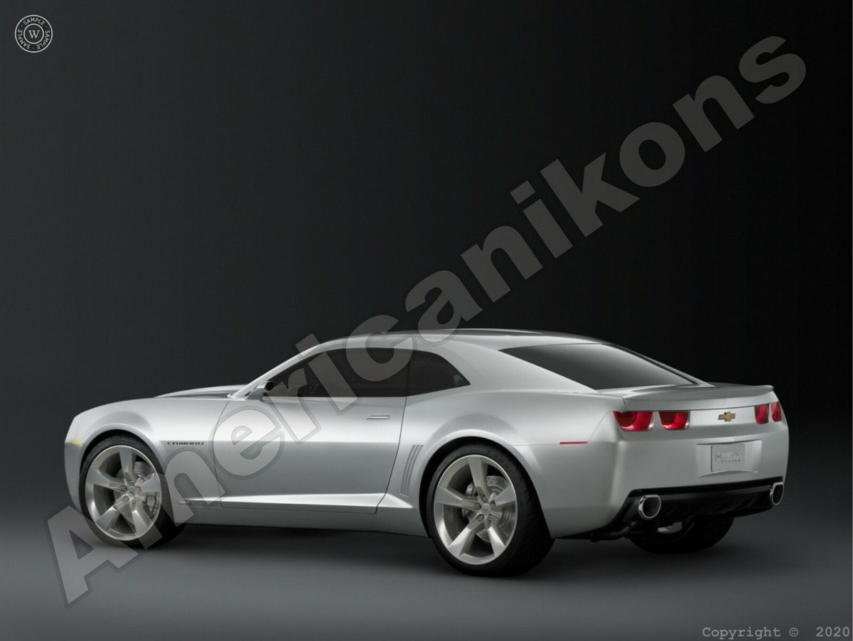 2006 Camero Chevrolet Camaro Concept 2006 3D Model In Sport Cars