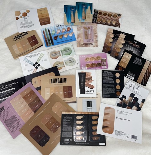 22Pc Nars Bobbi Brown Too Faced NYX Foundation Concealer Primer Sample ...