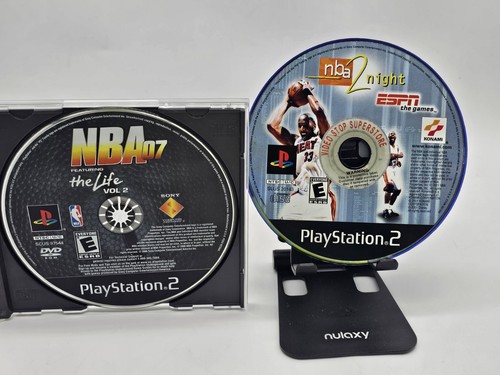 NBA 07 Featuring the Life Vol. 2 & NBA 2Night Bundle - Discs Only ...