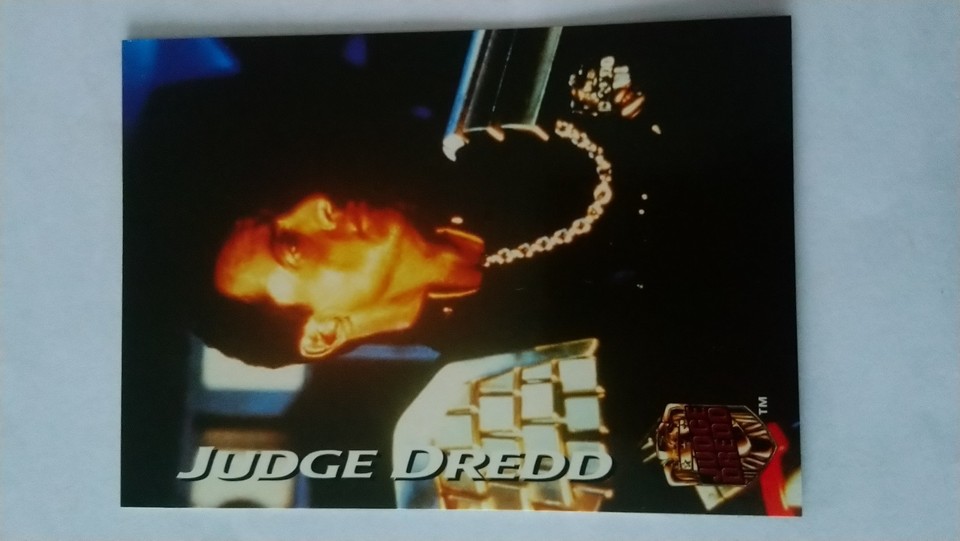 JUDGE DREDD THE MOVIE TRADING CARDS -BASE SET MISSING #13 | eBay UK