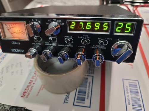 GALAXY DX 99V TEN METER RADIO W/ ASTATIC MIC | eBay