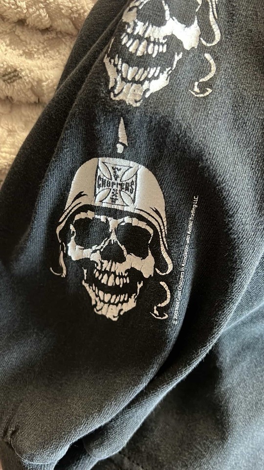 West Coast Choppers Men's Long Sleeve Shirt XL | eBay