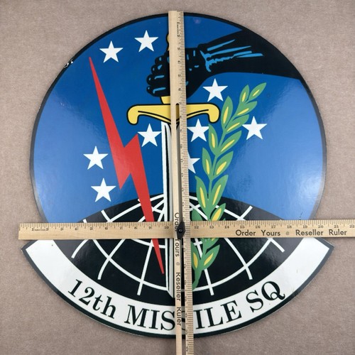 Vintage USAF Air Force Wall Sign Military Display Emblem 22” Rare ...
