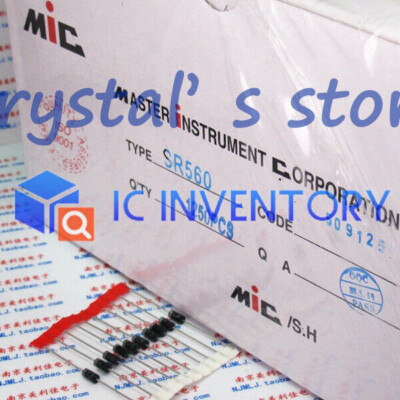 100pcs SR560 SB560 5A 60V Schottky diode rectifier diode | eBay