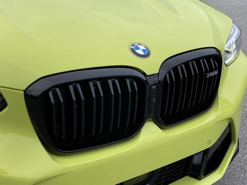BMW OEM 2022+ G02 LCI F98 LCI X4 M Competition Front Gloss Black Grille ...