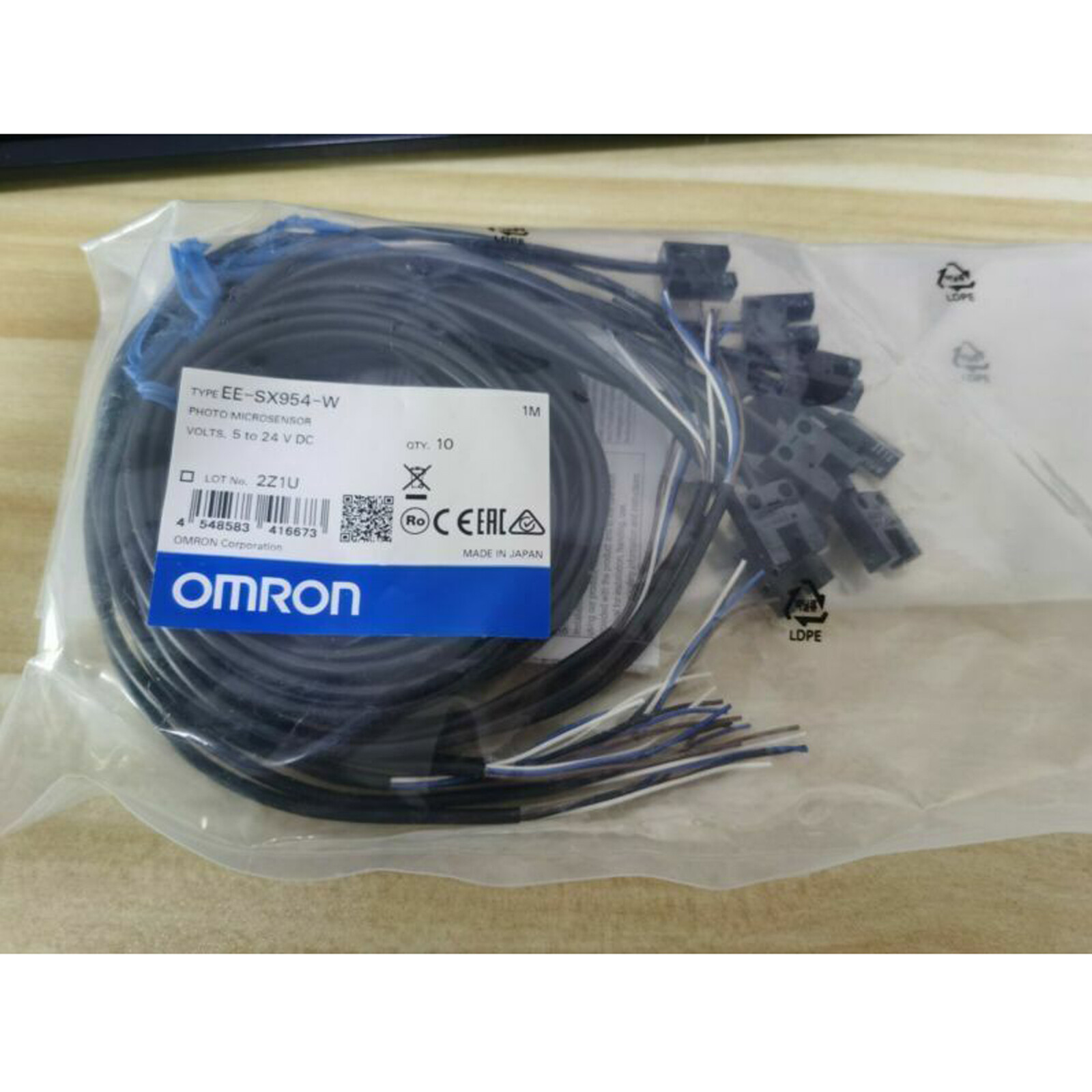 10PCS New Omron EE-SX954-W EESX954W Photo Sensor 1m SPOT STOCK#XR | eBay