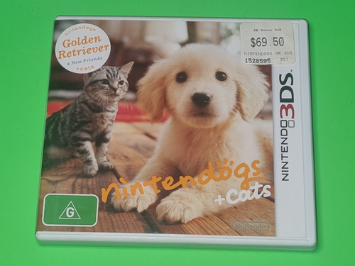 NINTENDO 3DS NINTENDOGS & CATS CASE ONLY (NO GAME OR MANUAL) | eBay ...