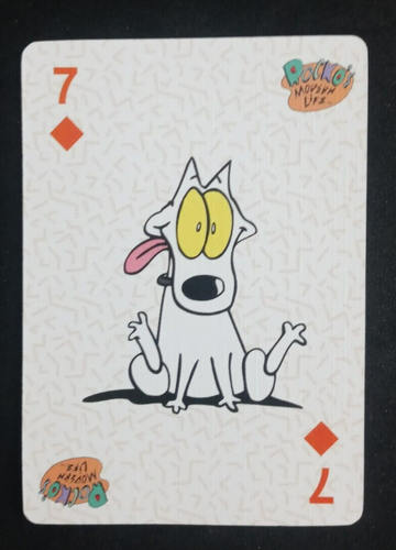 2019 Nickelodeon Playing Card Rocko's Modern Life 7 Diamonds | eBay
