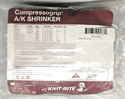 KNIT-RITE COMPRESSOGRIP AK SHRINKER, HIP BAND, 25-30MMHG COMPRESSION ...