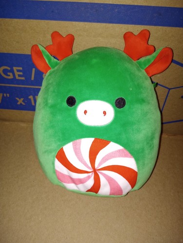 Squishmallows Zumir the Christmas Candy Moose 8" Plush. | eBay