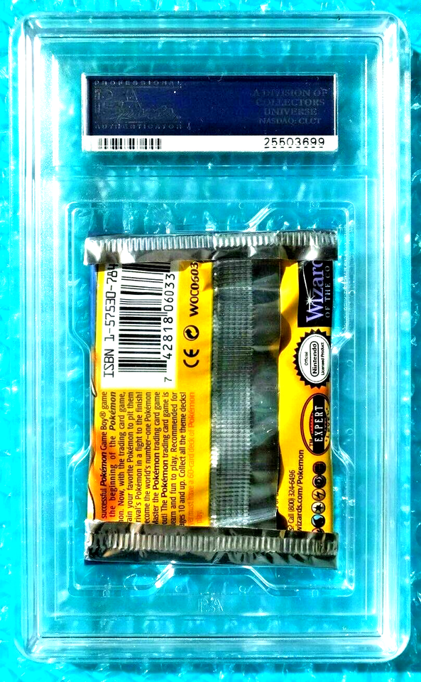 1999 Pokemon Base Set CHARIZARD Black Triangle 1st Edition Error Pack ...