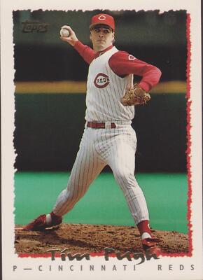 1995 Topps Traded & Rookies Tim Pugh #120T Cincinnati Reds Baseball ...