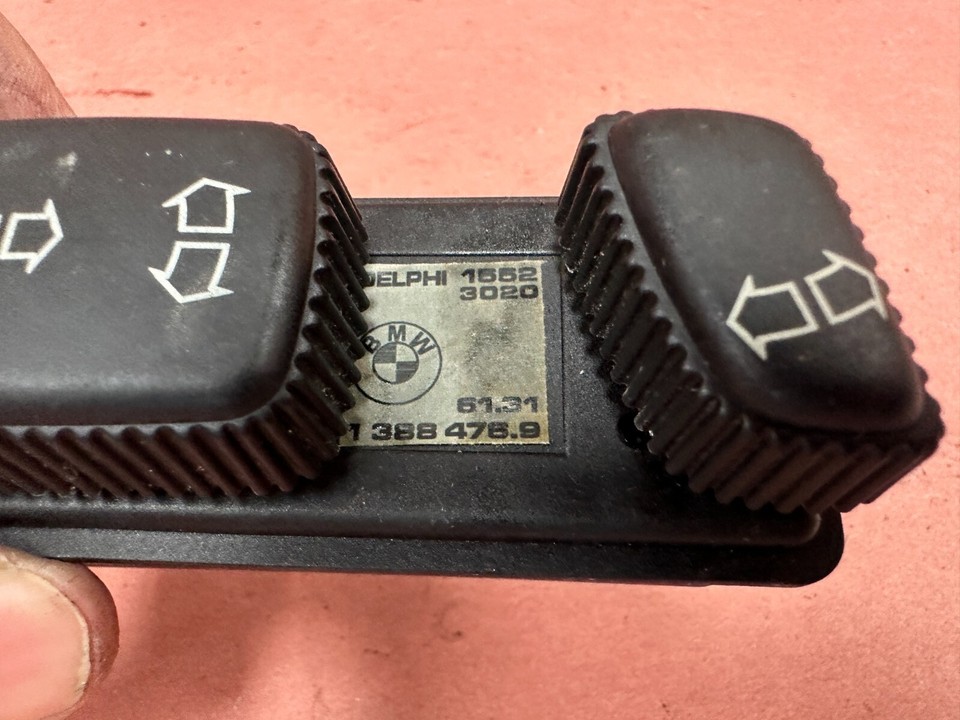 BMW E36 328I M3 E31 Front Right Seat Adjust Control Switch Unit OEM ...