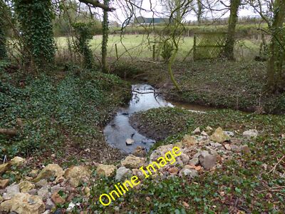 Photo 12x8 Small brook near Peckleton A tributary of Thurlaston Brook ...