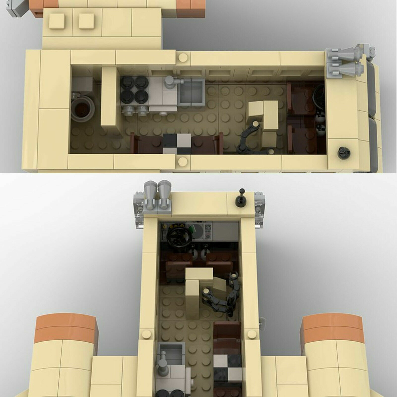 Building Toys Iconic Vehicle Spaceballs Eagle 5 8 Stud Wide with ...