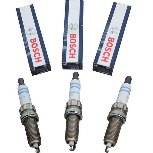 3 Bosch Zündkerzen FR 7 HC+ 0242236565 für Seat Ibiza III Skoda Fabia I ...