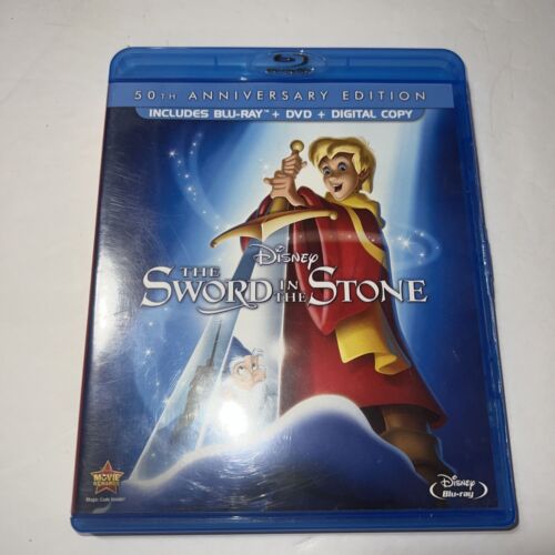 Disney's The Sword in the Stone(Blu-ray/DVD, Digital2013,50th ...