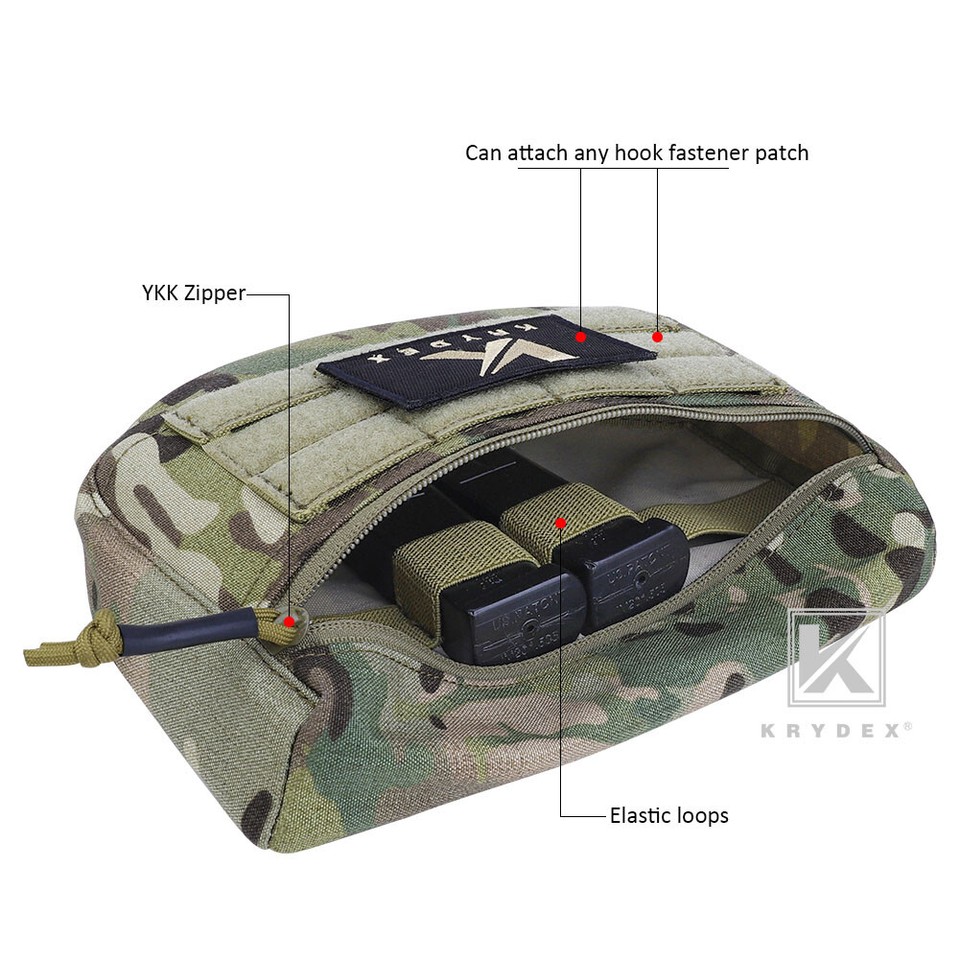 KRYDEX Dangler Drop Dump Pouch Fanny Pack Storage Kit Bag for Plate ...