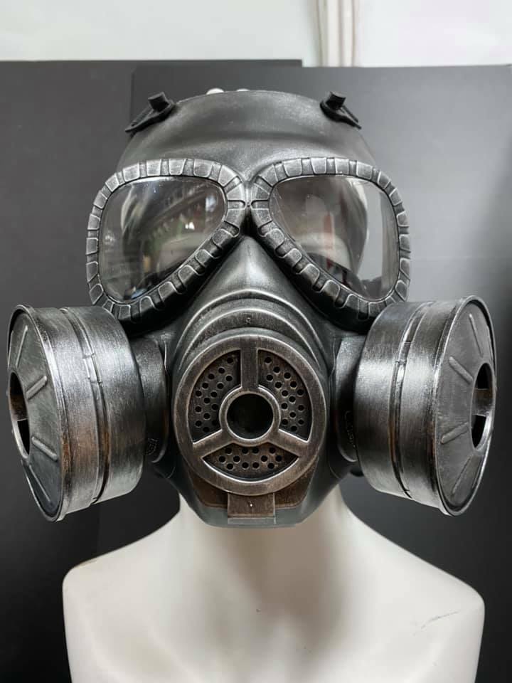 Masquerade Mask Full Face Mask Airsoft Tactical Protective Cosplay Mask ...