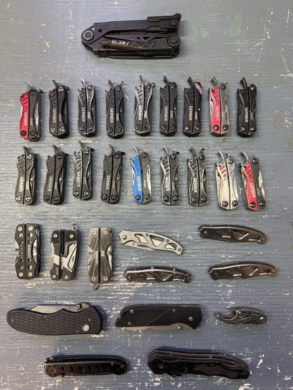 Lot Of 31 Gerber Knife & Multitool Parts & Repair Lot Used Damaged ...