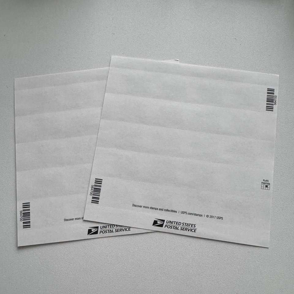 Set Of 2 Panes Of 20 (40 Stamps) 2018 Love Flourishes Forever Postage ...