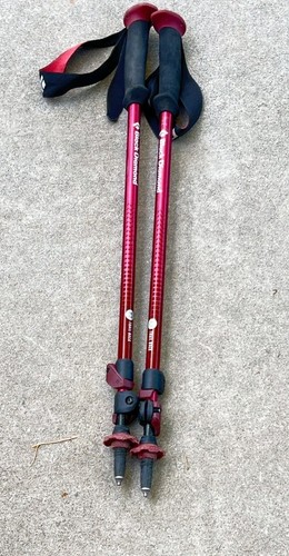 Set of Black Diamond Trail Back Flicklock Trekking poles 100-140CM ...
