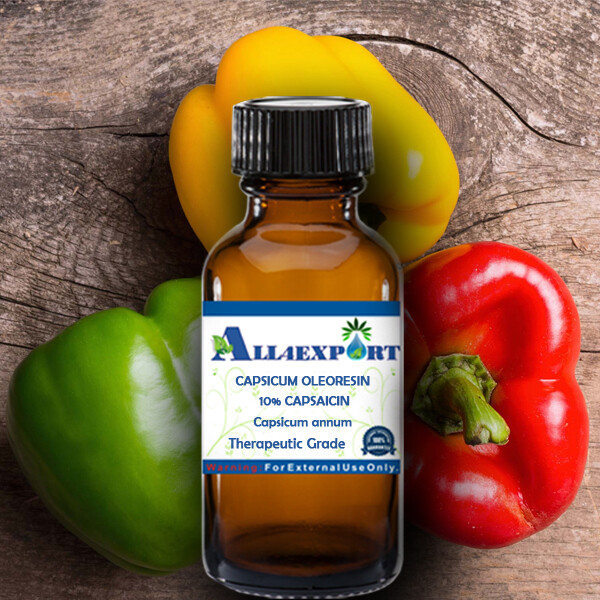 PURE CAPCAPSICUM OLEORESIN 10% CAPSAICIN Capsicum annum NATURAL HERBAL ...