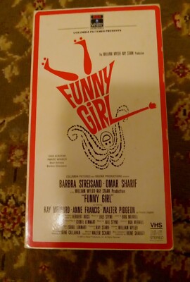 Funny Girl (VHS) 1966 Barbara Streisand, Omar Sharif Original HI-FI ...