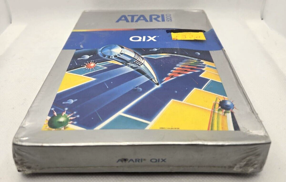 QIX (Atari 5200) – Brand New Factory Sealed – Rare Vintage Game | eBay