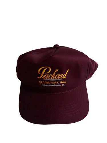 Packard Transport Baseball Hat Cap VTG Snapback Adjustable Embroidered ...