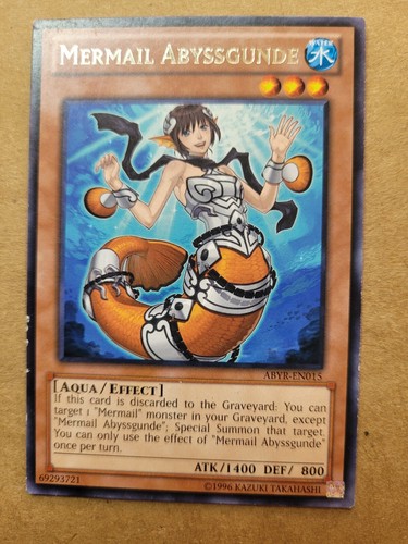 Yu-Gi-Oh Mermail Abyssgunde ABYR-EN015 Rare Light Played LP | eBay