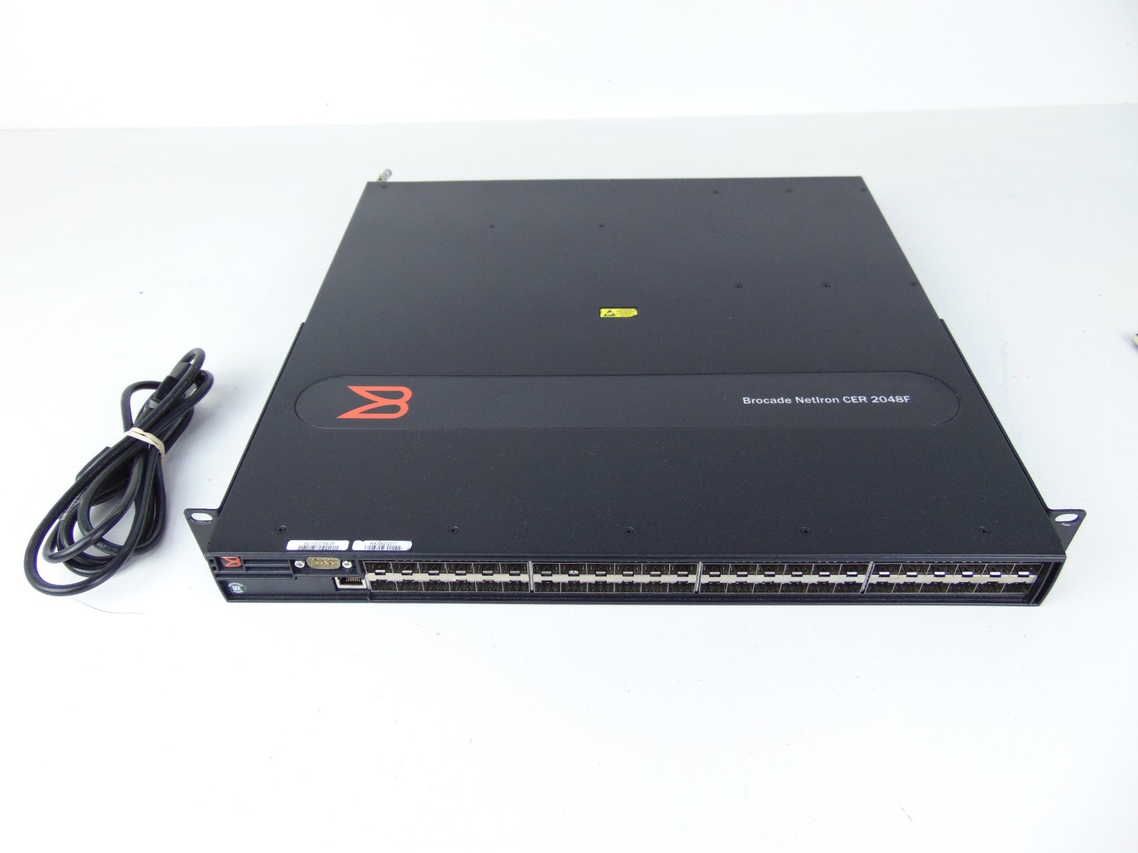 Brocade NI-CER-2048F-AC 48-Port Router with ADV_SVCS_PREM LIC, RPS9 | eBay