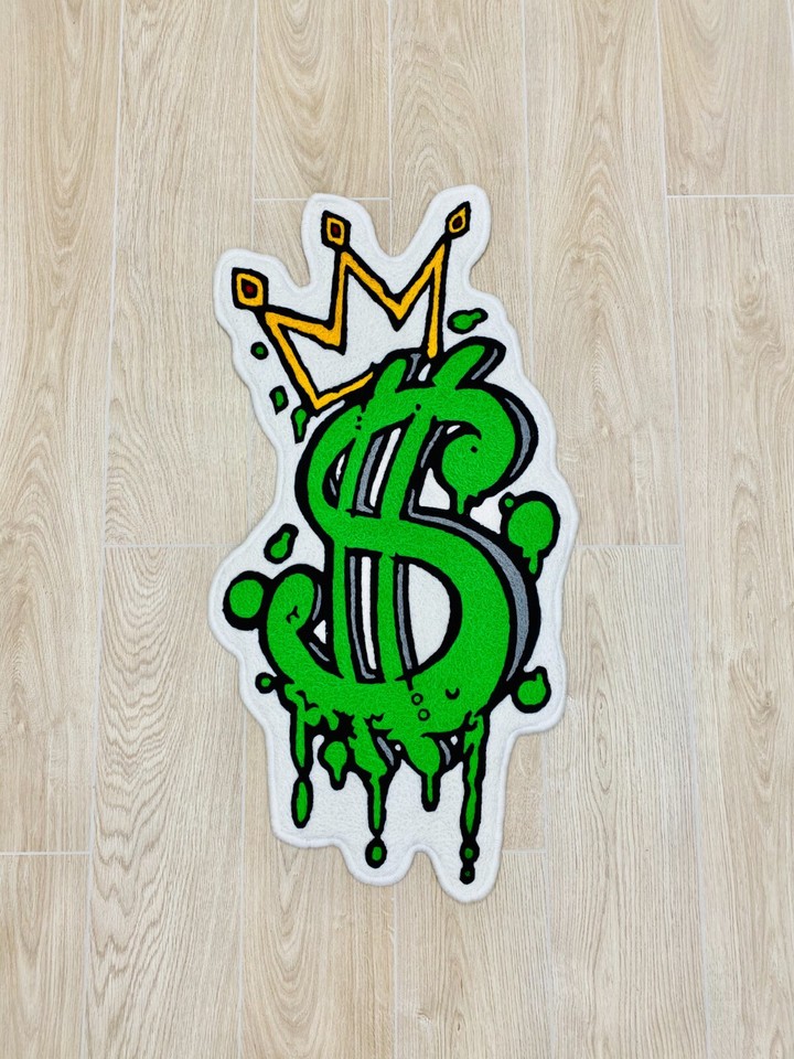 Dollar Sing USD Currency Hypebeast Area Wool Rugs Washable Living Room ...