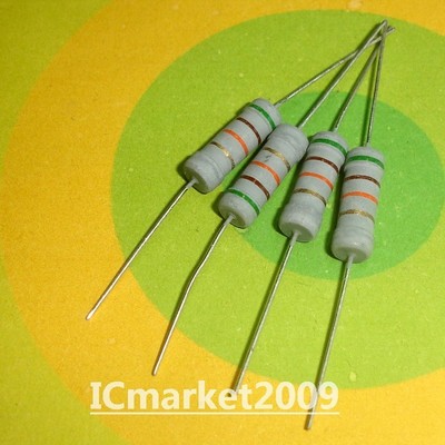 50 PCS 2W-51K ±5% 2 WATT 51K OHM 51KOHM 51KΩ CARBON FILM RESISTOR | eBay