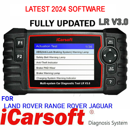 Range Rover L405 Diagnostic Scan Tool Fault Code Reader - iCarsoft LR ...