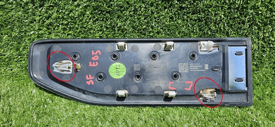 2019 2021 GMC SIERRA RIGHT SIDE 5.3L V8 FRONT FENDER VENT CHROME OEM ...