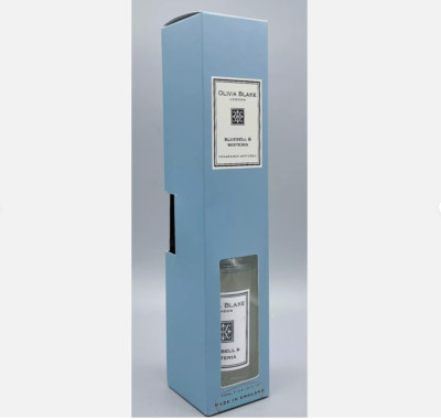 Olivia Blake Bluebell & Wisteria Fragrance Diffuser w/ Reeds 3.3 fl oz ...