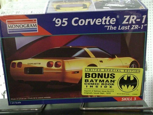 Monogram 2455 '95 Corvette ZR-1 model kit | eBay
