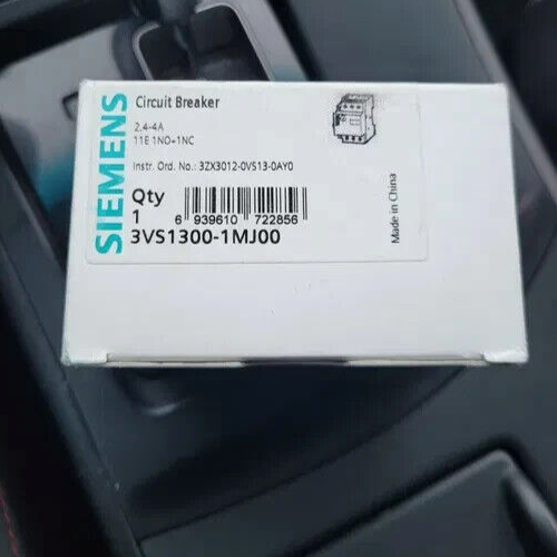2PCS LOT-Siemens 3VS1300-1MJ00 Circuit breaker 2.4...4 A/415V 100kA ...