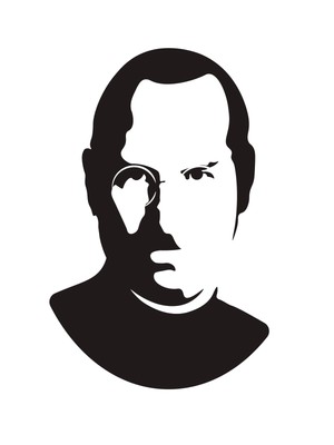 Steve Jobs Premium Design High-Quality Stencil Template Reusable for ...
