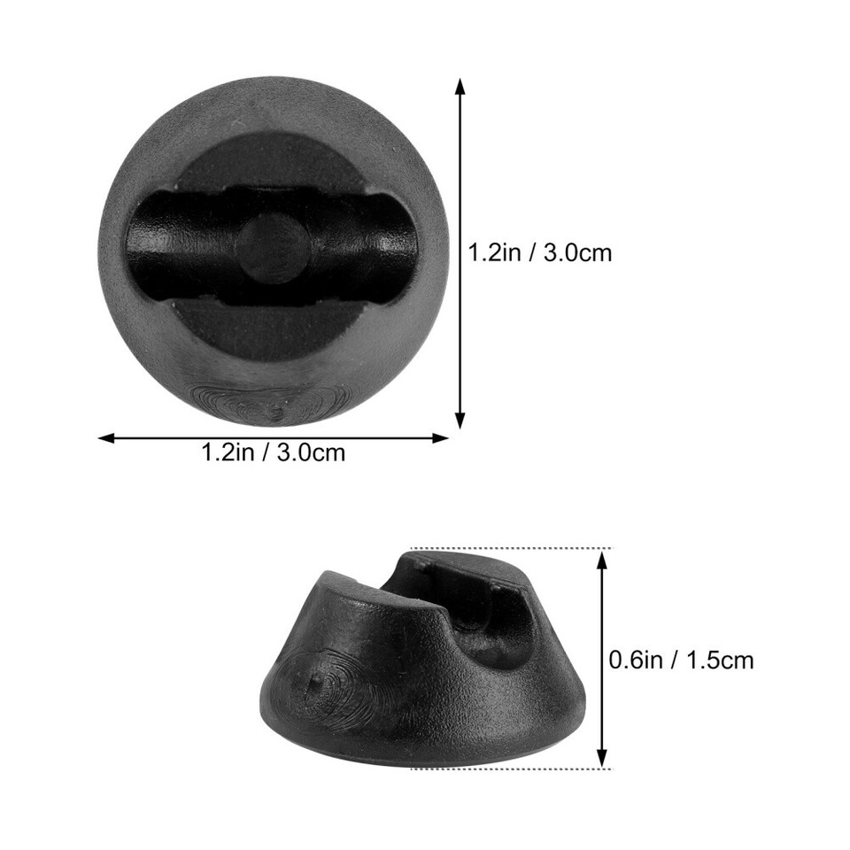 12pcs Hairpin Table Legs Furniture Leg Caps Table Leg Bottom Table Feet ...