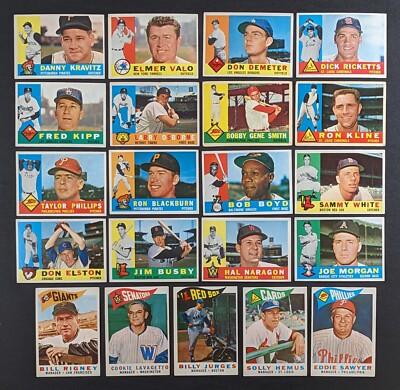 1960 Topps Baseball Set Break 21 Cards | eBay